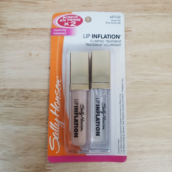 Sally Hansen | Makeup | Sally Hansen Lip Inflation Duo Sheer Pink 64732 ...